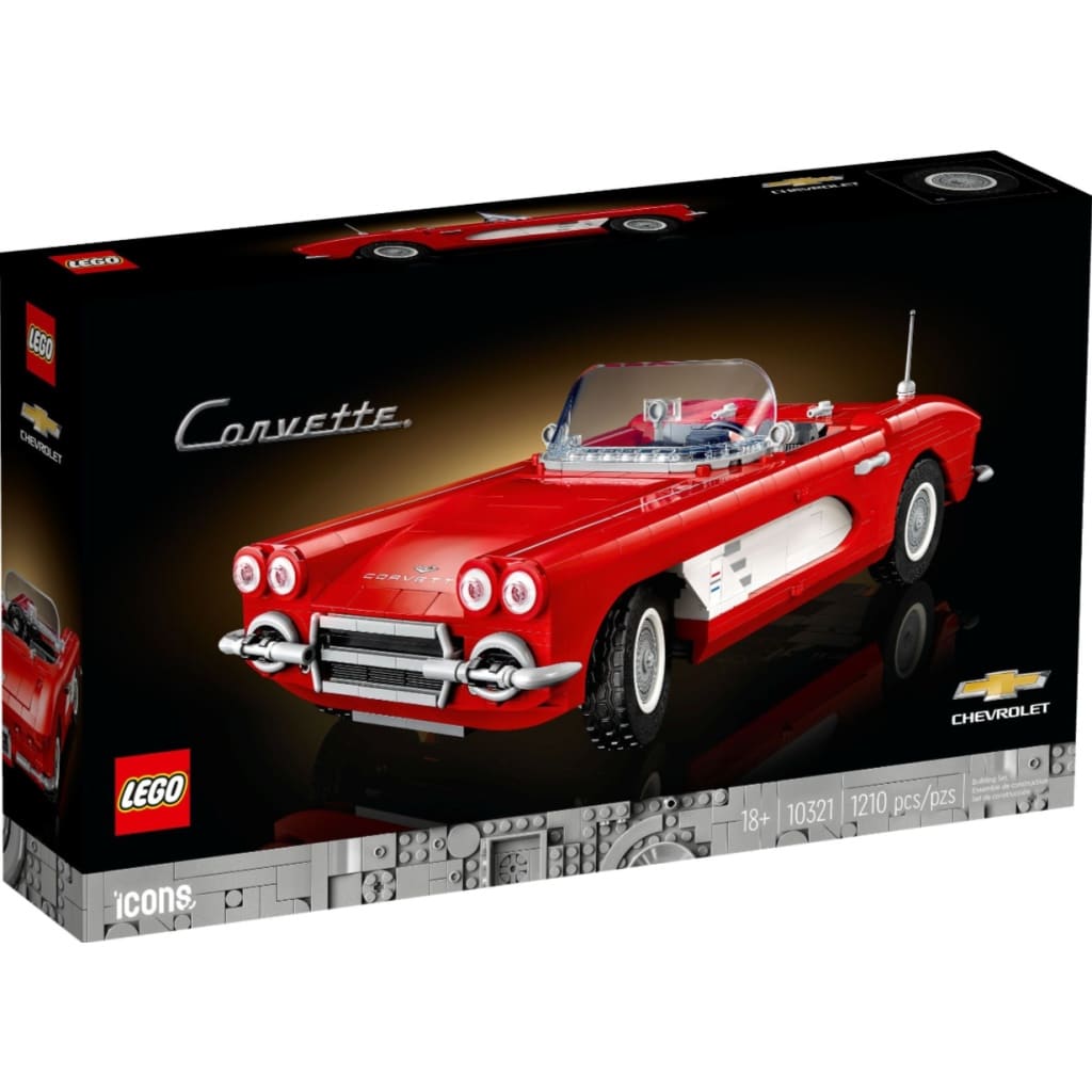 LEGO 10321 Icons Corvette - Brick Haven NZ