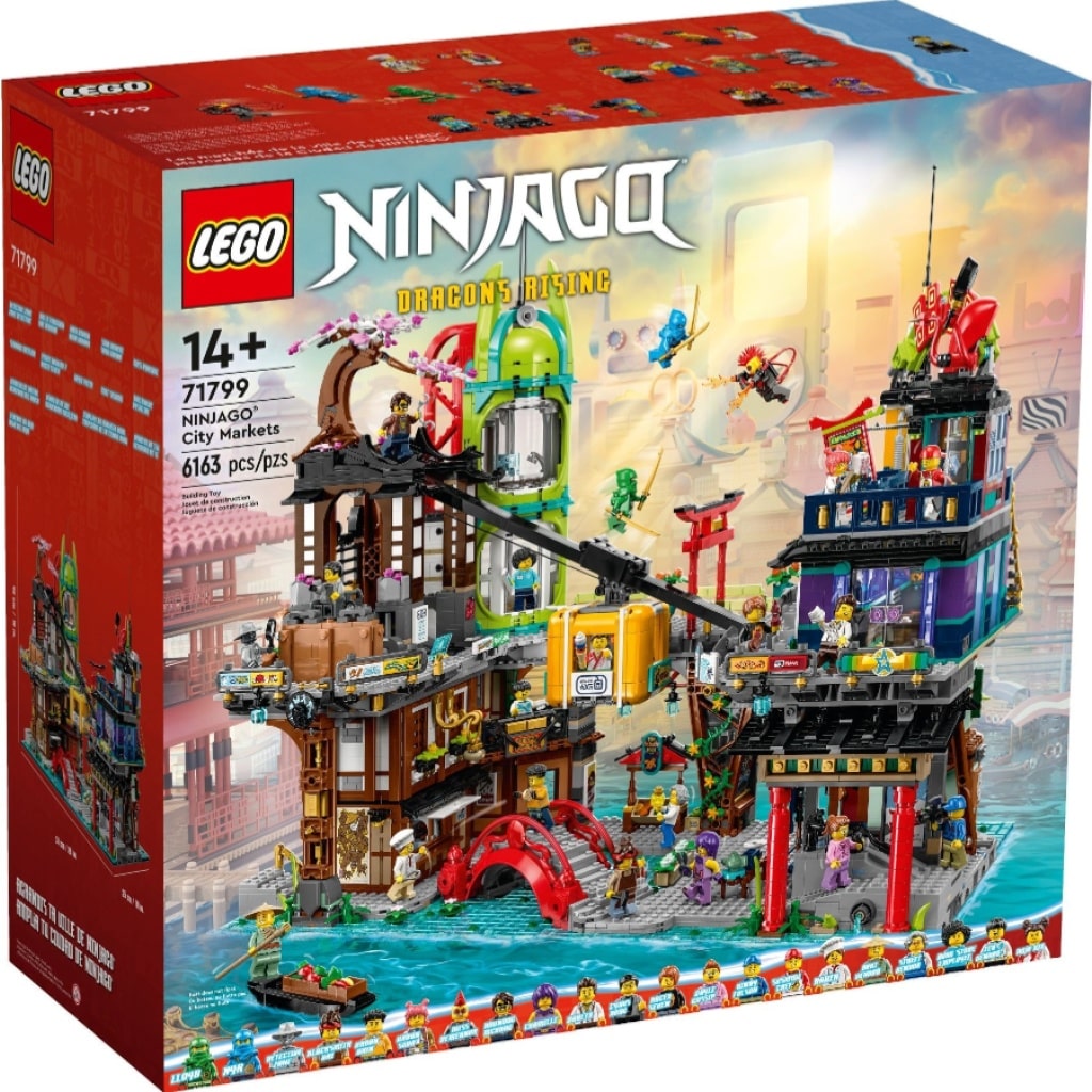 LEGO 71799 Ninjago NINJAGO City Markets | Brick Haven NZ