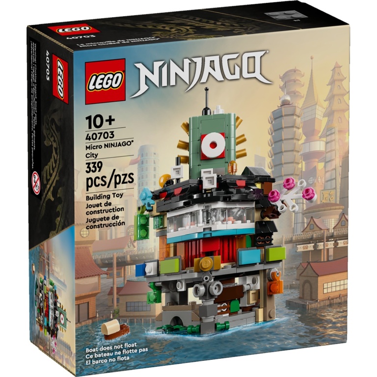 LEGO 40703 Ninjago Micro NINJAGO City | Brick Haven NZ