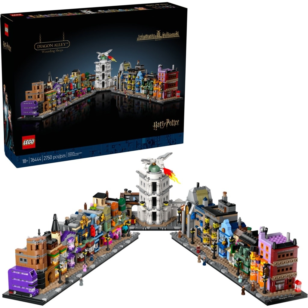 LEGO 76444 Harry Potter Diagon Alley Wizarding Shops