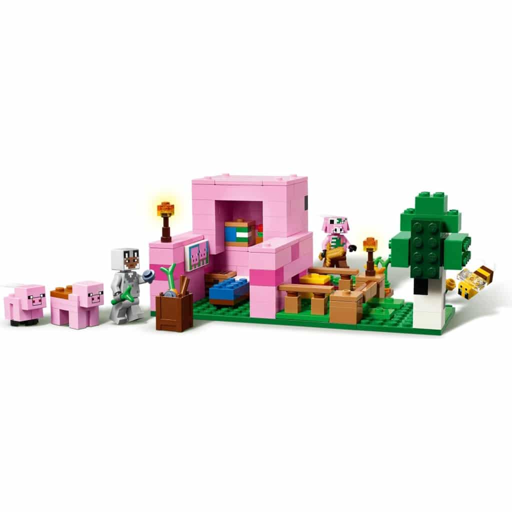 LEGO 21268 Minecraft The Baby Pig House | Brick Haven NZ