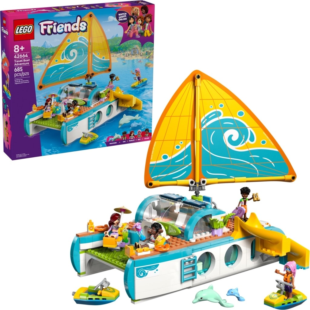 LEGO 42664 Friends Travel Boat Adventure | Brick Haven NZ