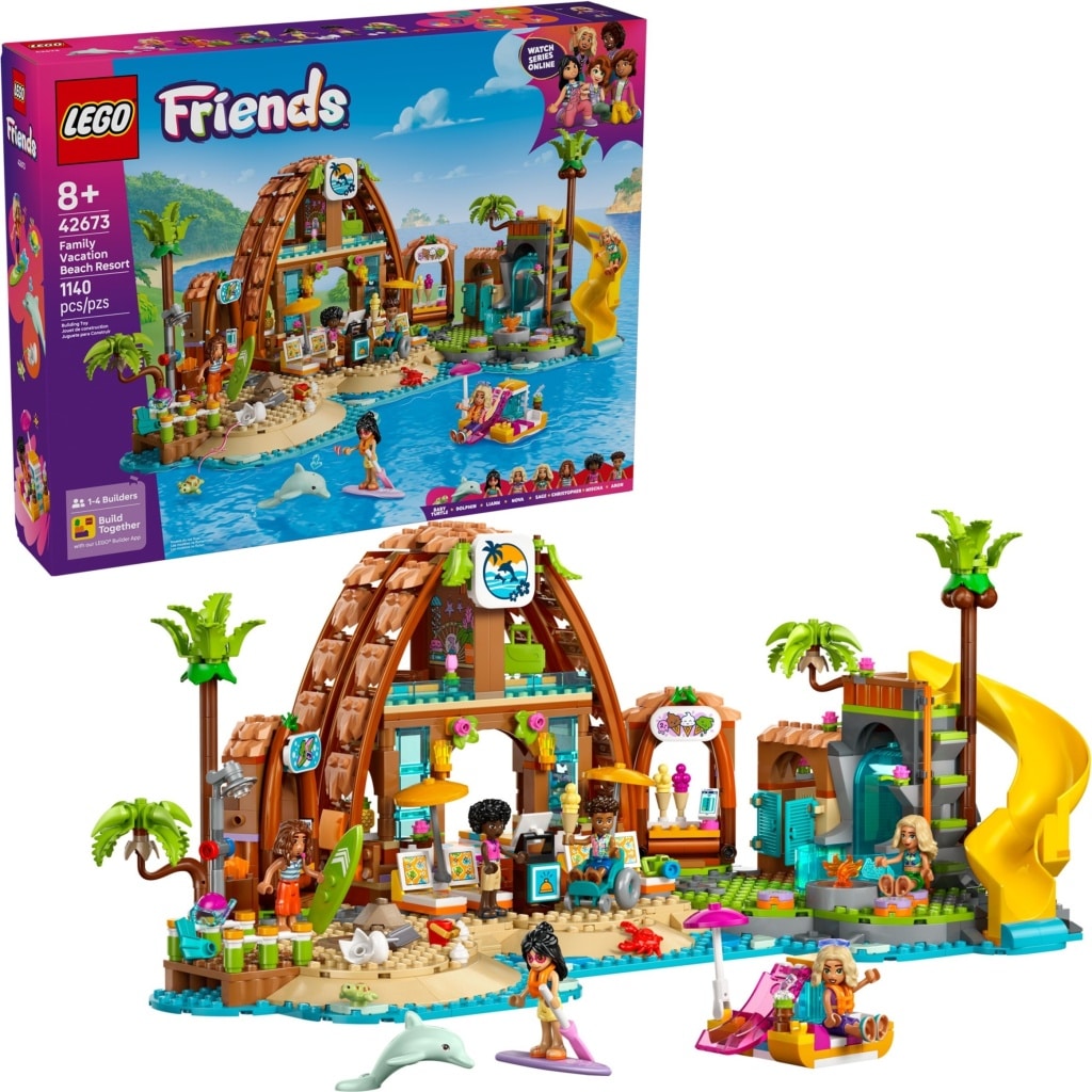 LEGO 42673 Friends Family Holiday Beach Resort